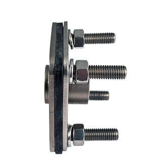 Rhino Stainless Steel Bolted Full Coupling Tank Fittings (FPT x FPT) w