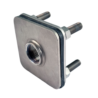 Rhino Stainless Steel Bolted Full Coupling Tank Fittings (FPT x FPT) w