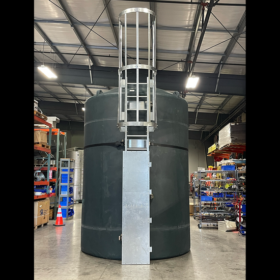 Rhino Poly Tank Galvanized Tank Ladders | Rhino Fittings
